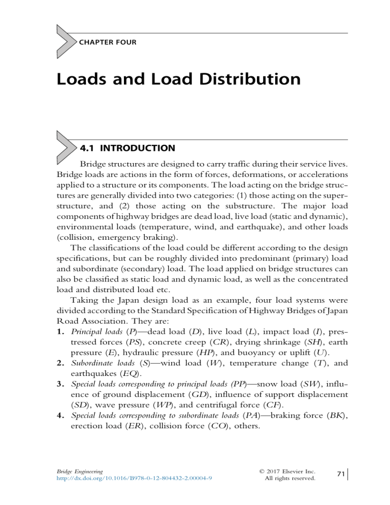 Bridge Loads & Distribution | Engineering Textbook