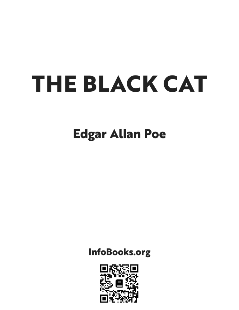 The Black Cat by Edgar Allan Poe
