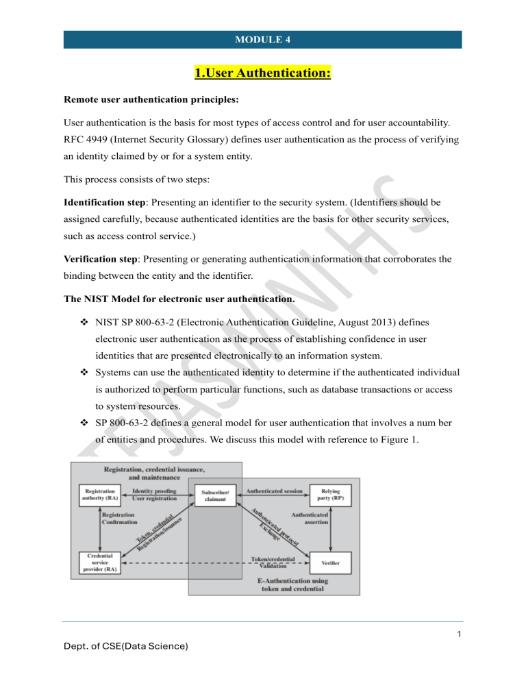 Network Security: Kerberos, TLS & Authentication