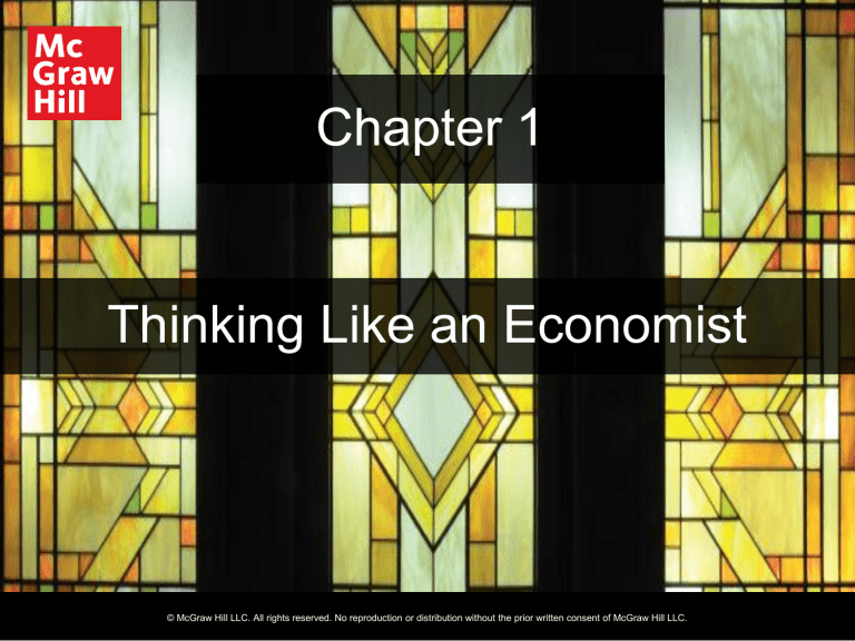Thinking Like an Economist: Core Principles
