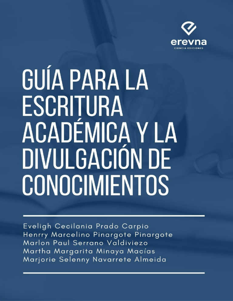 Guía de escritura académica y publicación