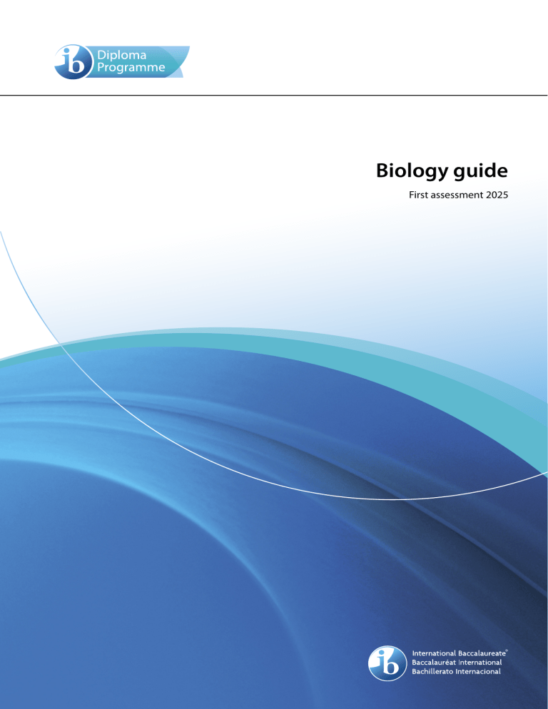 IB Biology Guide 2025 | Syllabus & Assessment