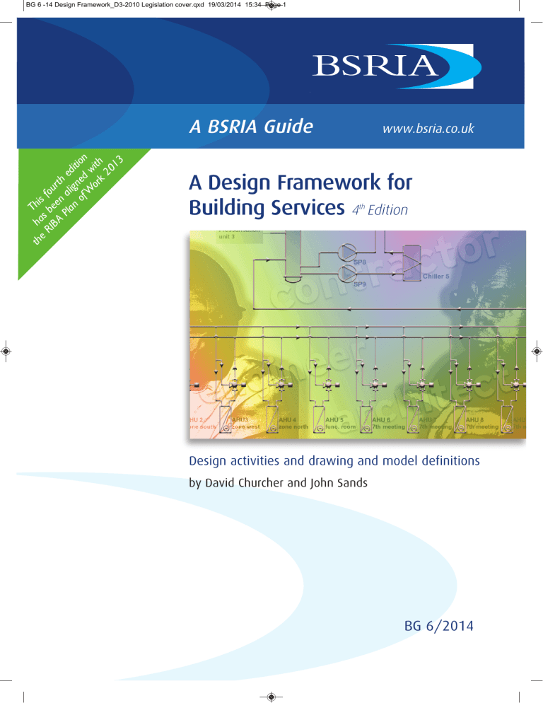 BSRIA BG 6 Design Framework Guide
