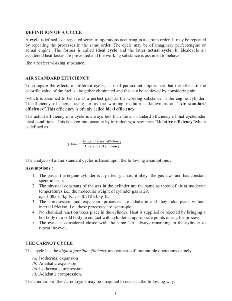 Guide to Thermodynamic Cycles
