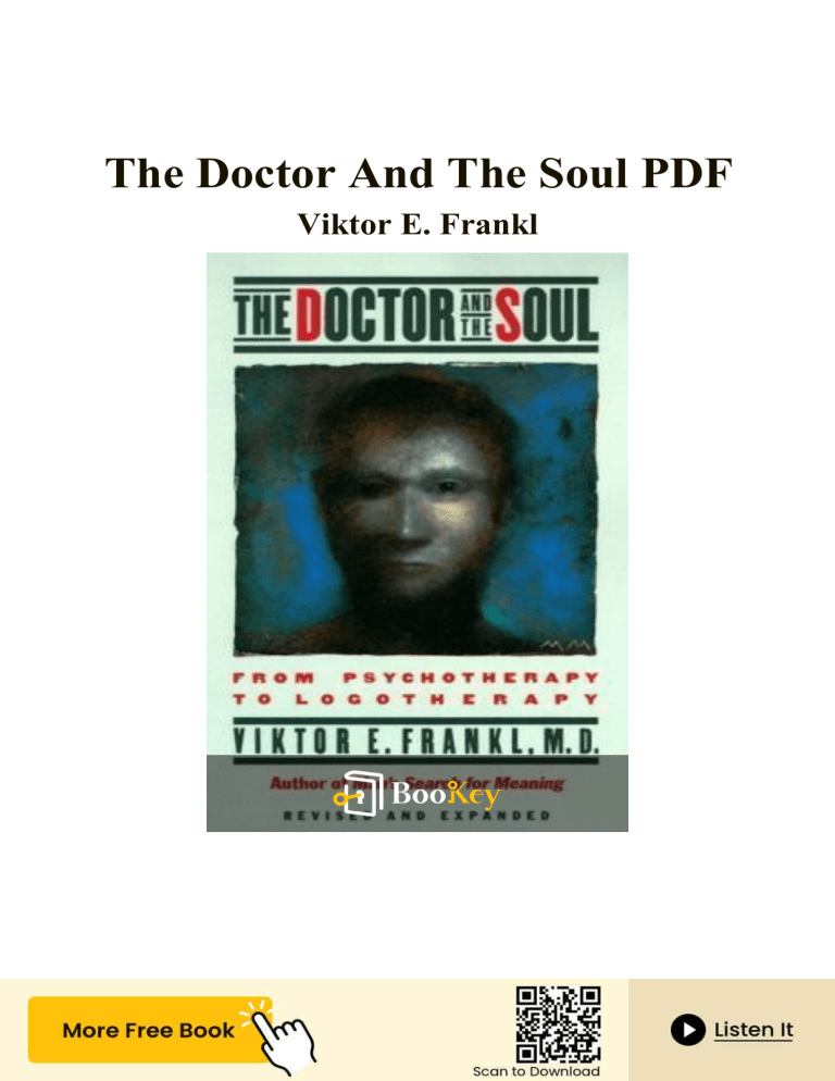 Viktor Frankl Logotherapy Summary