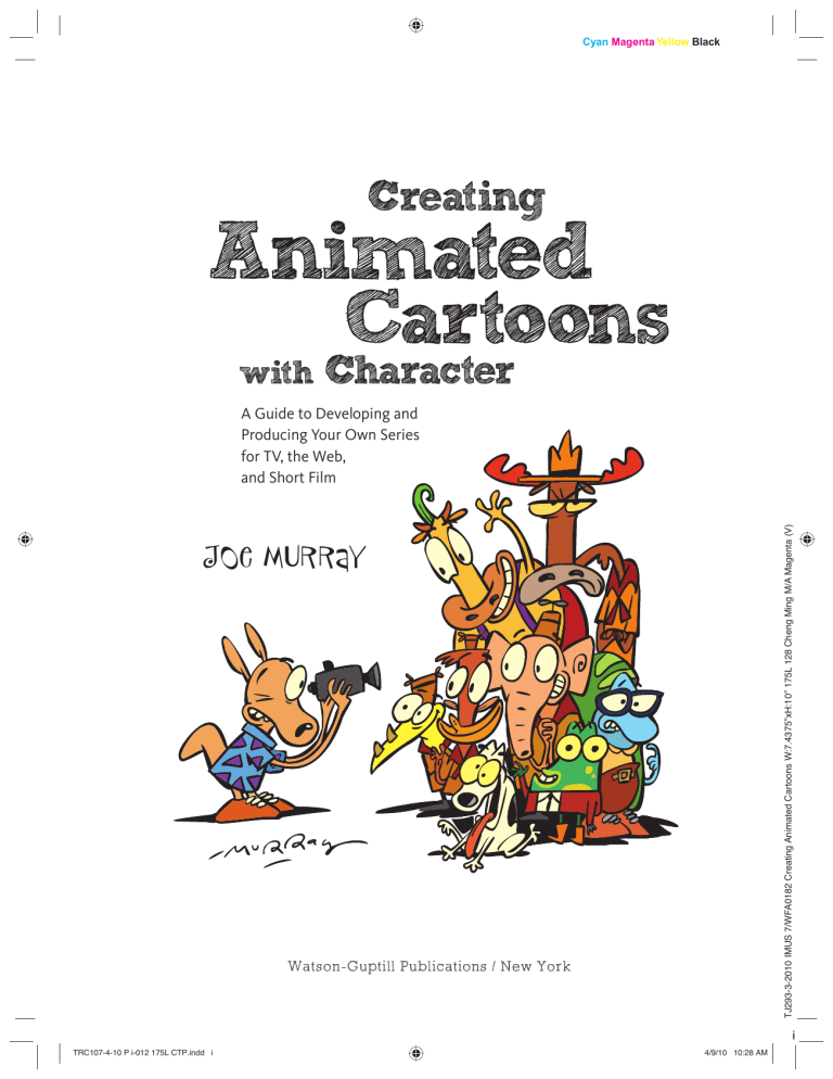 Creating Animated Cartoons with Character Guide