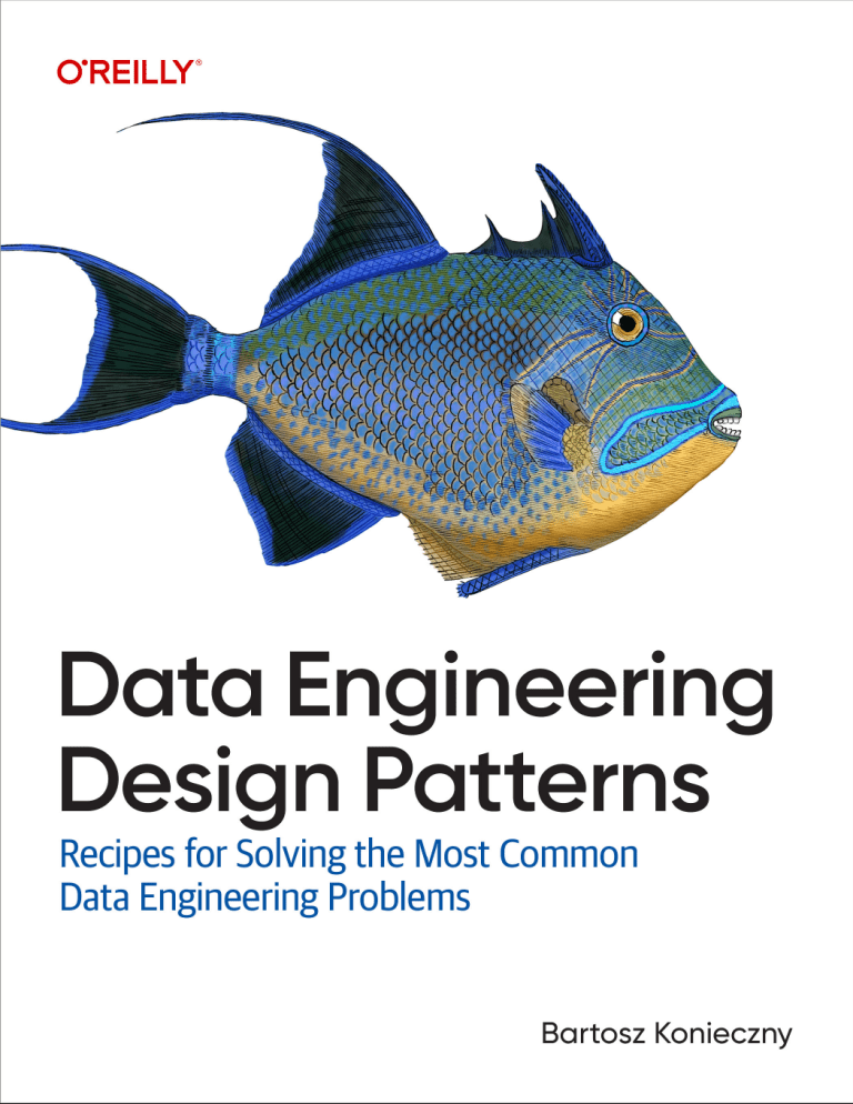 Data Engineering Design Patterns Book