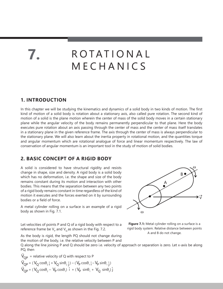 Rotational Mechanics Physics Textbook