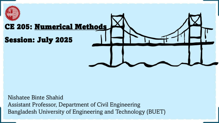 Numerical Methods: Regression & Interpolation