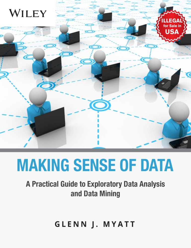 Making Sense of Data: Data Analysis & Mining Guide