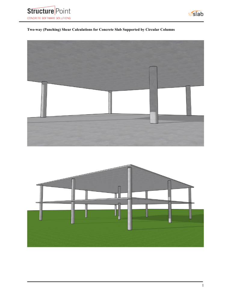 Punching Shear Calculations for Concrete Slabs