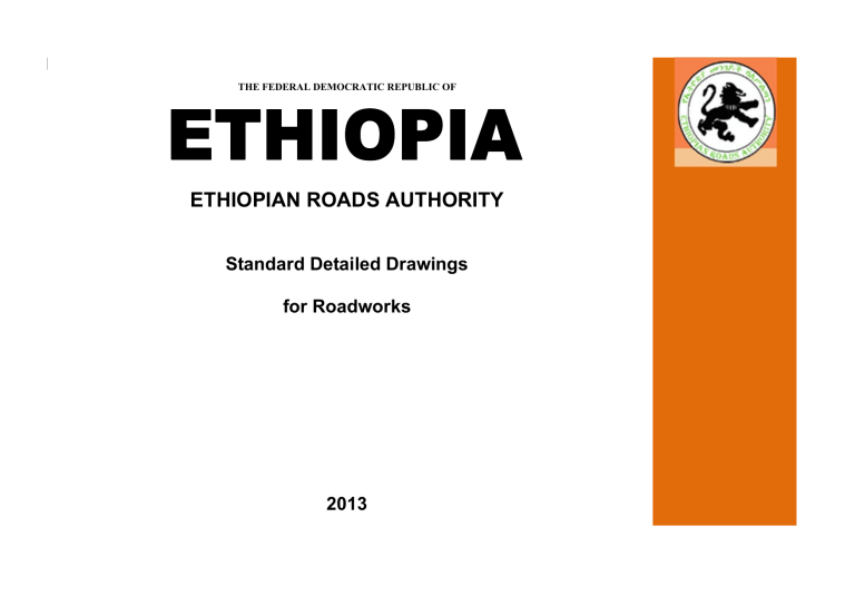 Ethiopian Road Standards 2013 PDF
