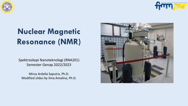 NMR Spectroscopy Fundamentals | Nanotechnology Applications