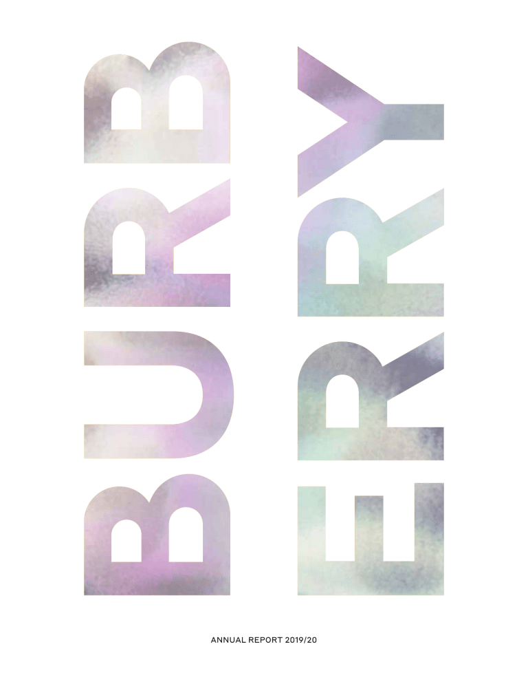 Burberry Annual Report 2019/20 - Strategy & Financial Review