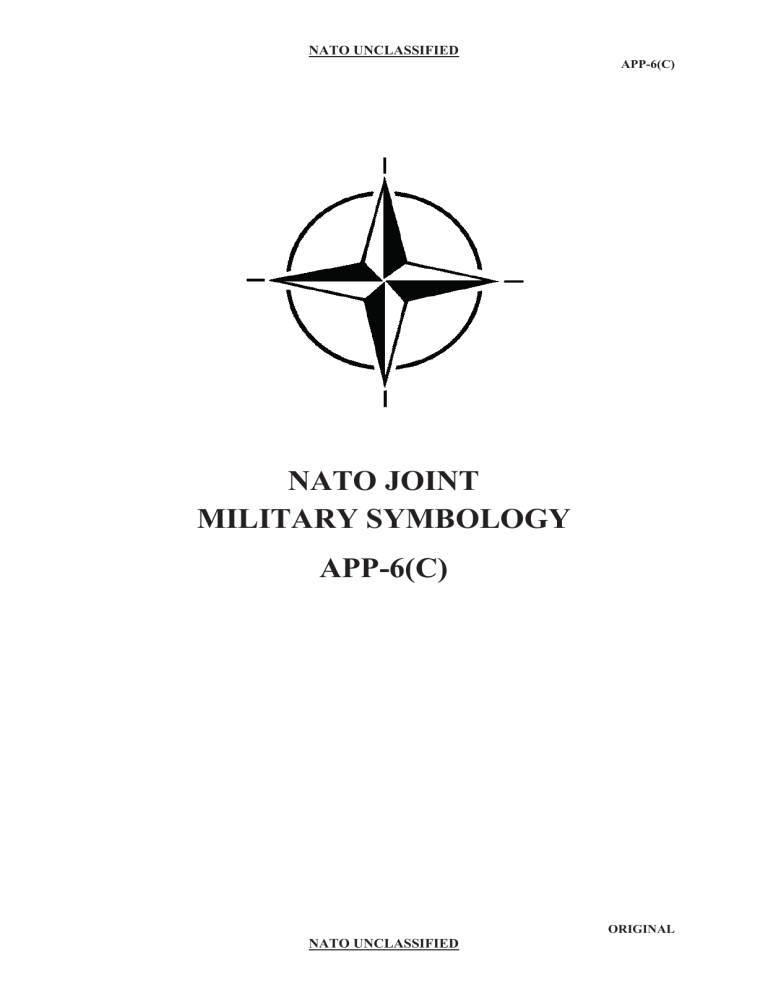 NATO APP-6(C) Joint Military Symbology Standard