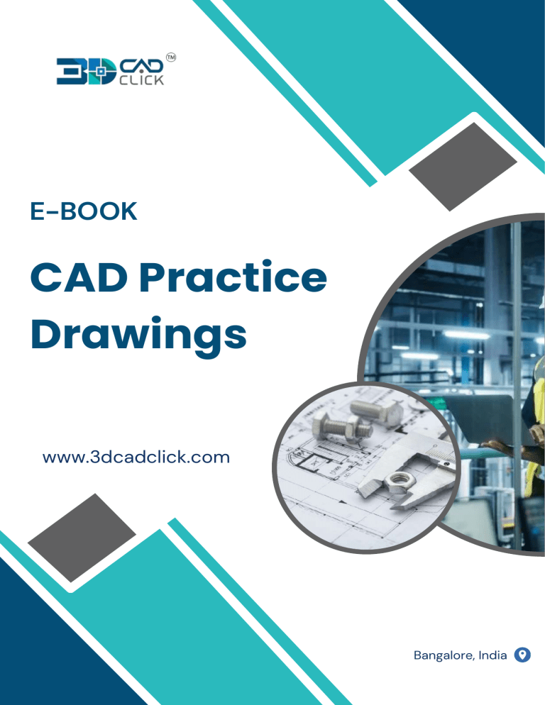 CAD Practice Drawings eBook for AutoCAD