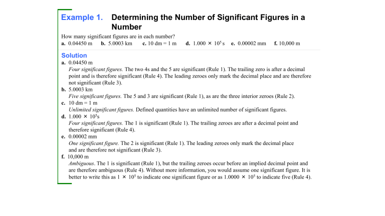 Intro to Chemistry Problems: Significant Figures, Moles