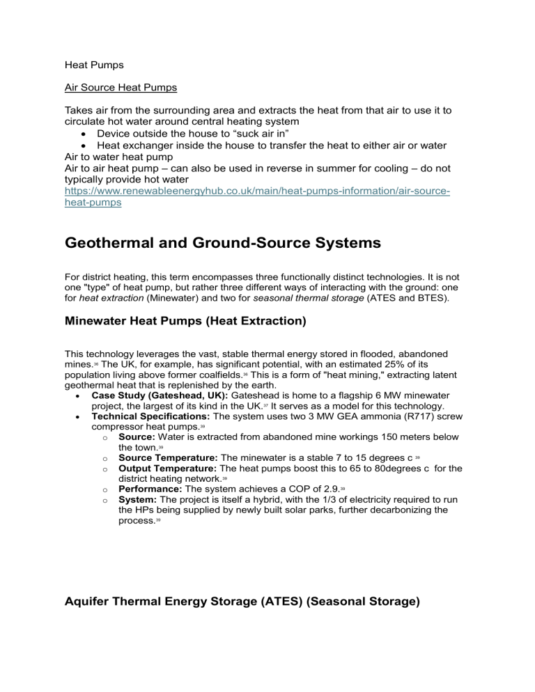 Heat Pumps in District Heating Systems