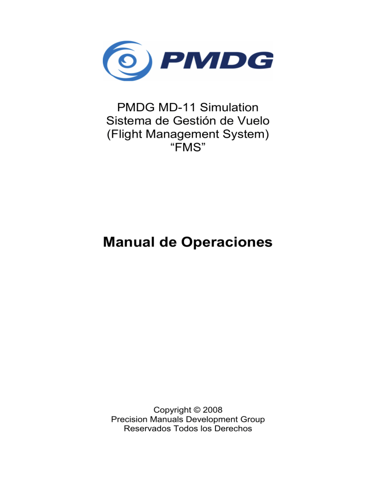 Manual FMS PMDG MD-11