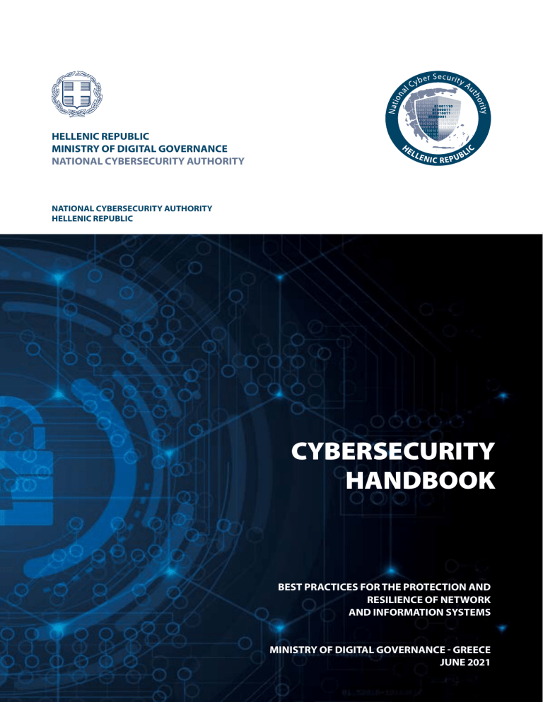 Cybersecurity Best Practices Handbook 2021