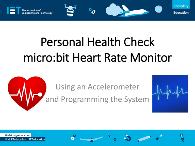 micro:bit Heart Rate Monitor Project