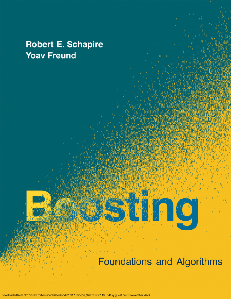 Boosting: Foundations and Algorithms