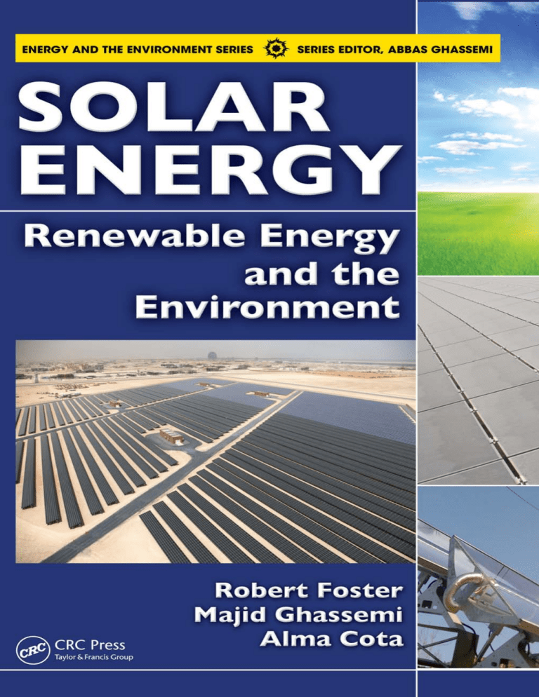 Solar Energy Textbook: Renewable Tech & Environment