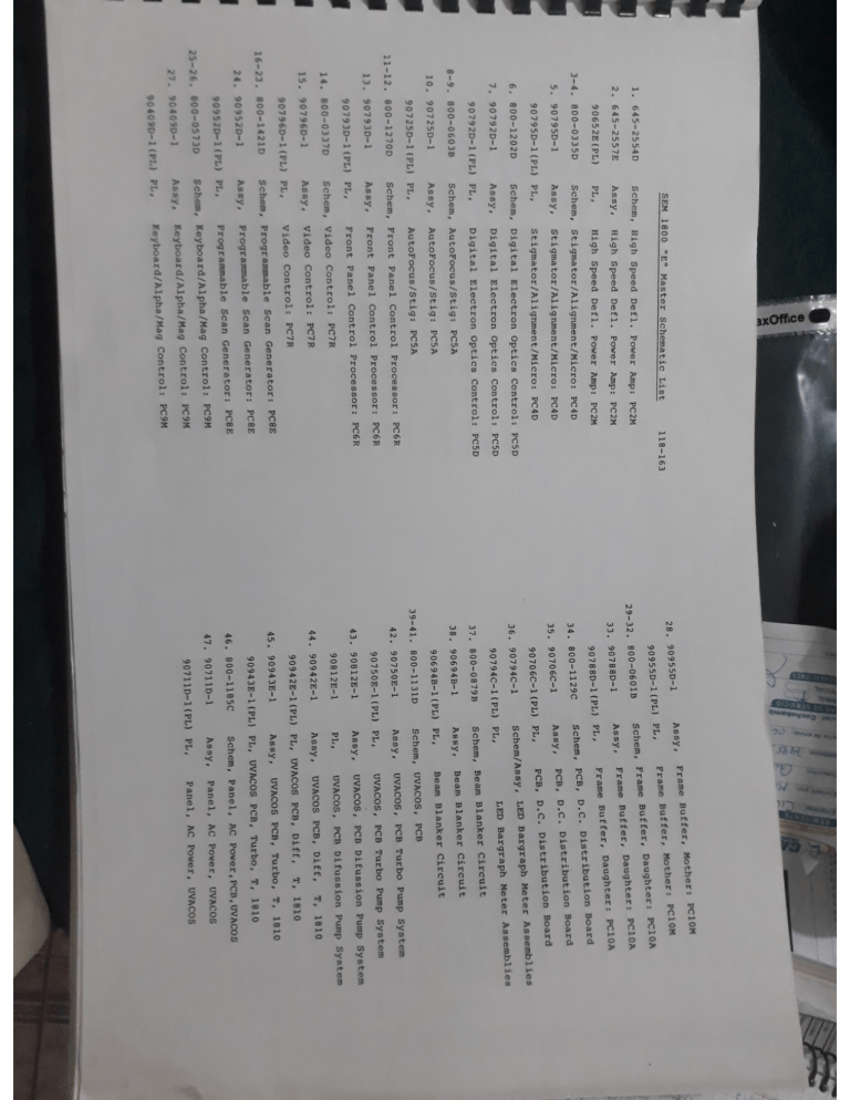 AMRAY SEM 1800 Service Manual