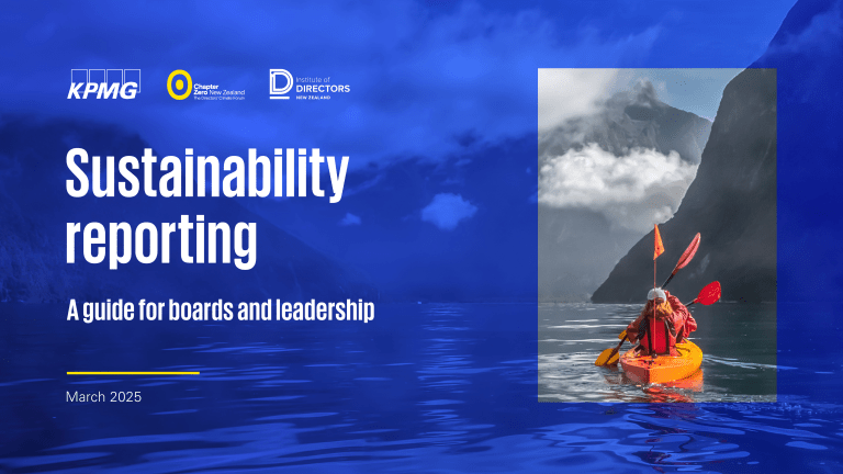 Sustainability Reporting Guide for Boards