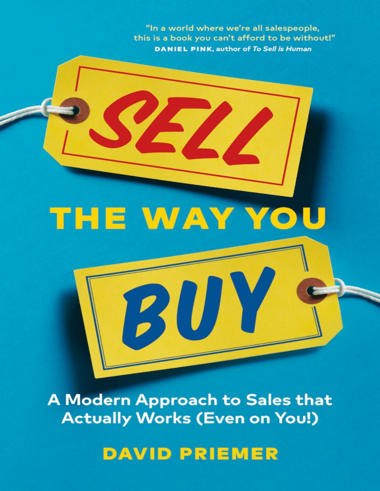 Modern Sales Strategies Book