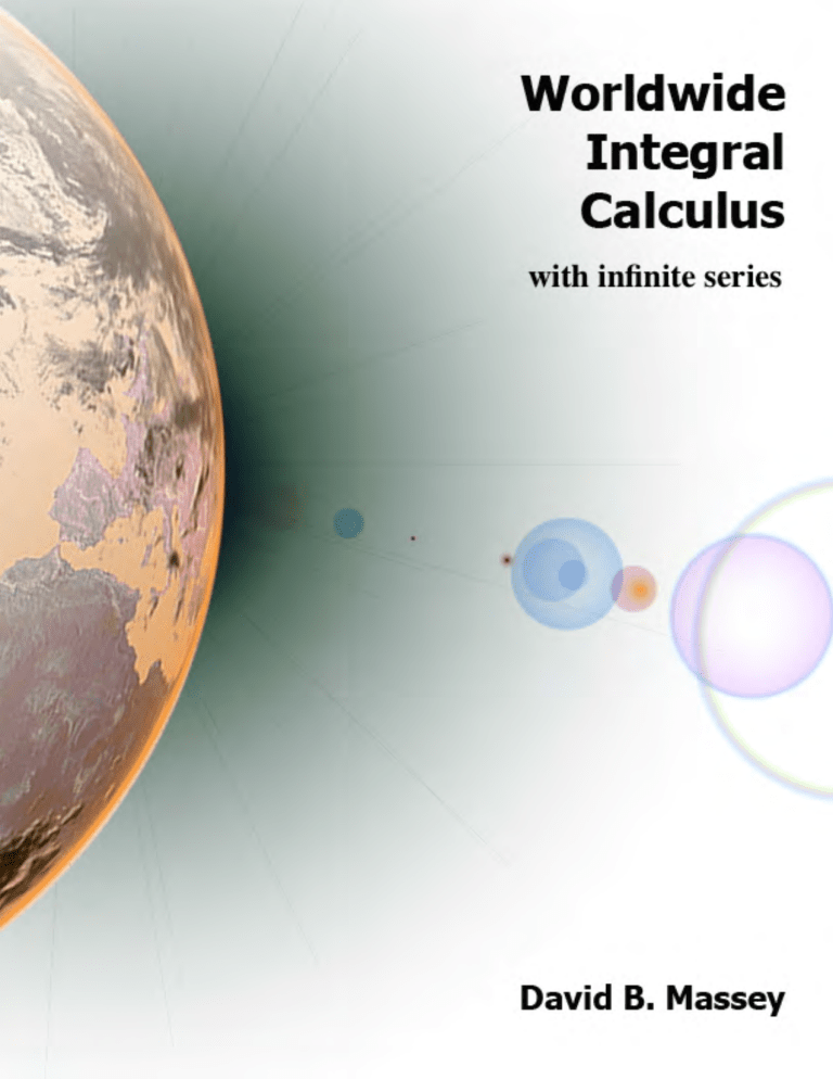 Integral Calculus Textbook