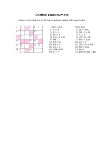 Decimal Place Value Worksheet for Grade 5