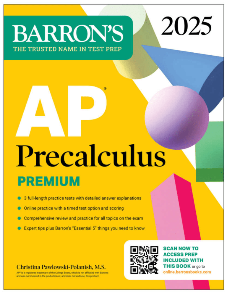 AP Precalculus Review and Practice