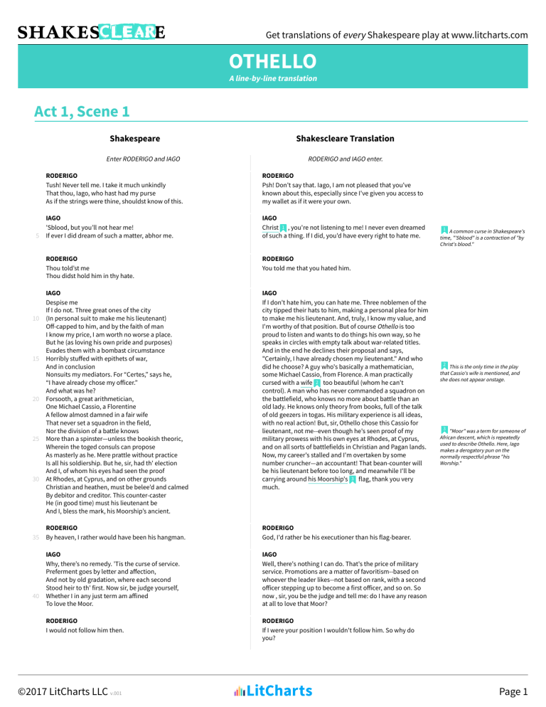 Othello-Shakescleare-Translation-LitChart