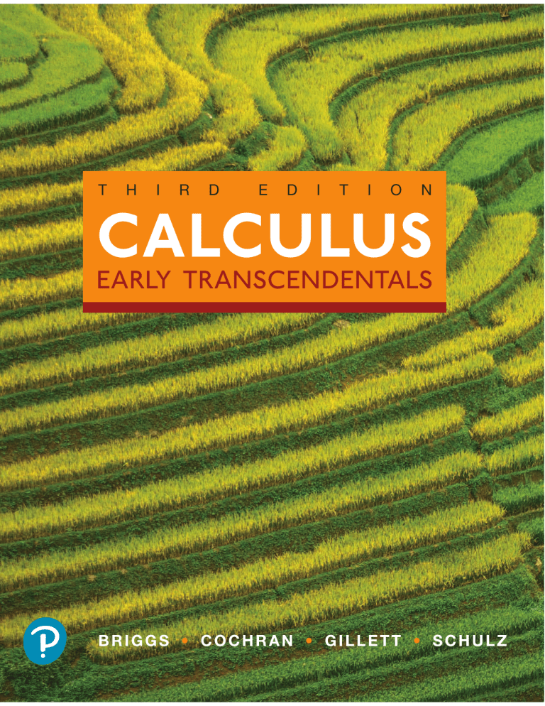 Calculus Early Transcendentals 3rd Edition
