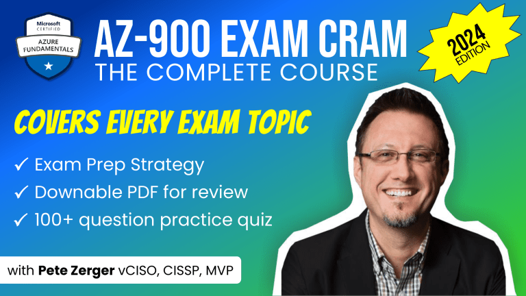 AZ-900 Exam Cram: Complete Azure Course
