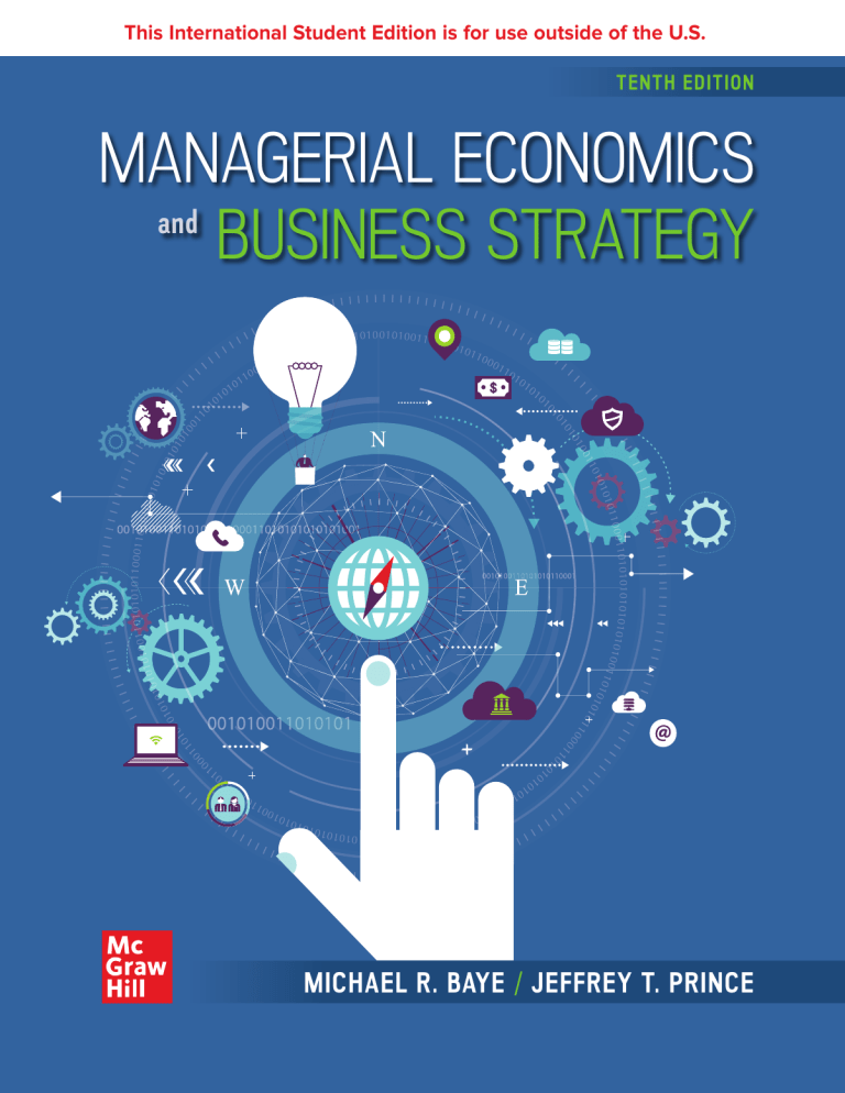 Managerial Economics and Business Strategy Textbook 10th Edition