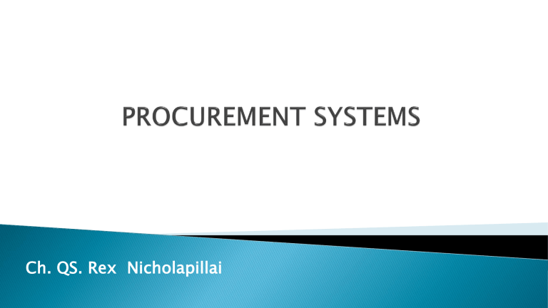 Procurement Strategy in Construction Management