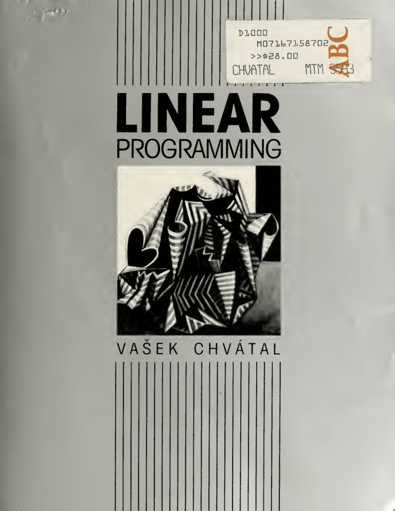 Linear Programming: Theory and Applications