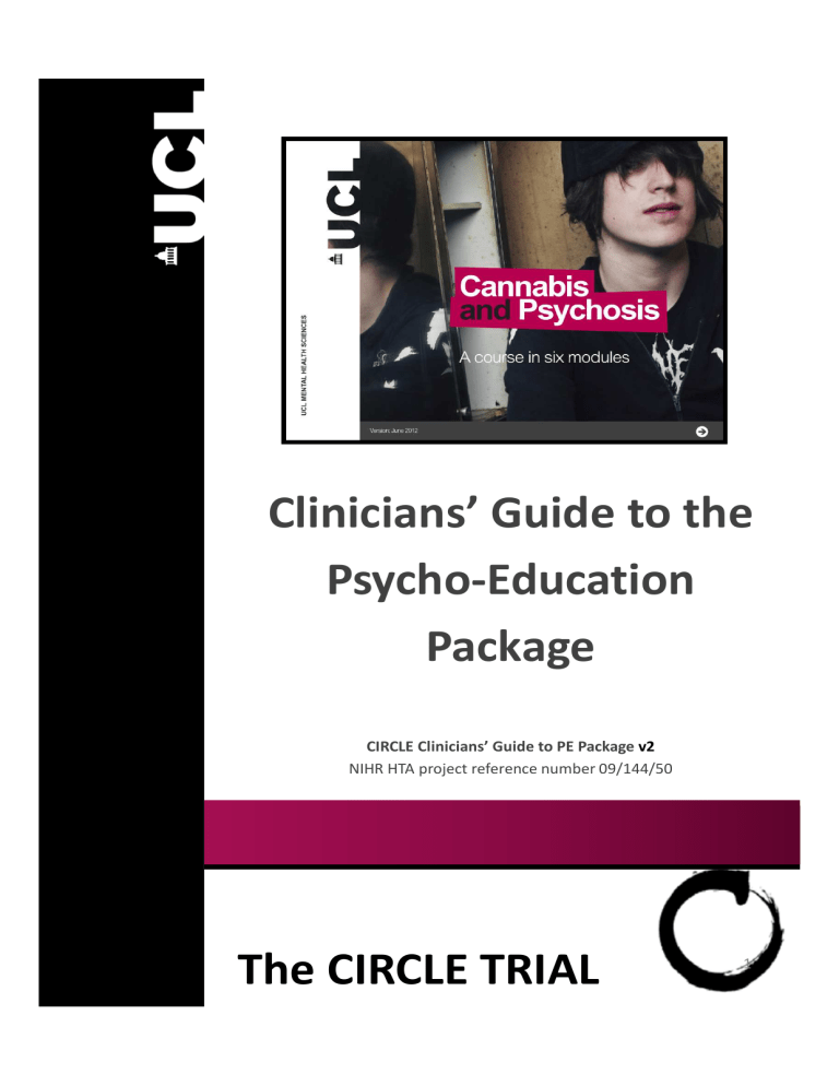 CIRCLE Psycho-education Clinicians Guide