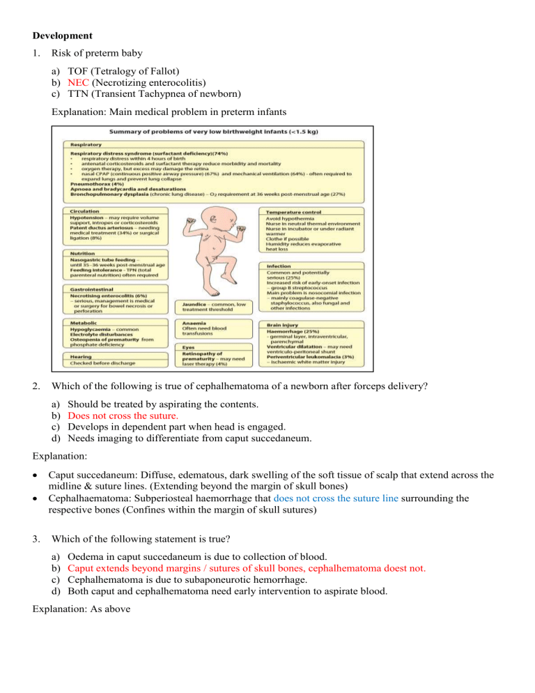 Pediatrics MCQ Study Guide