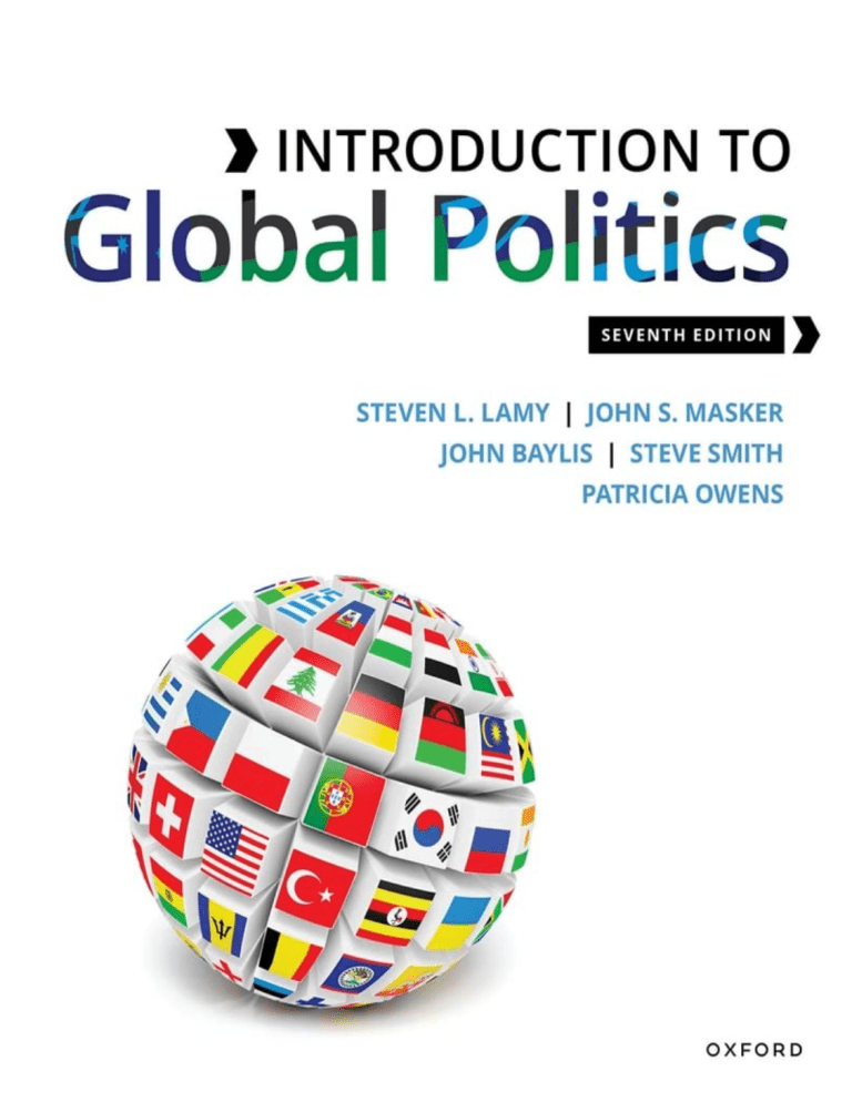 Introduction to Global Politics 7th Ed.