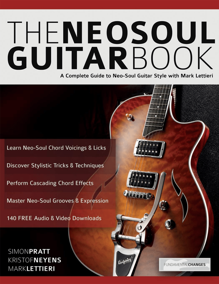 Neo-Soul Guitar Book Guide