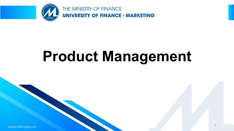 Product Management Lecture Notes