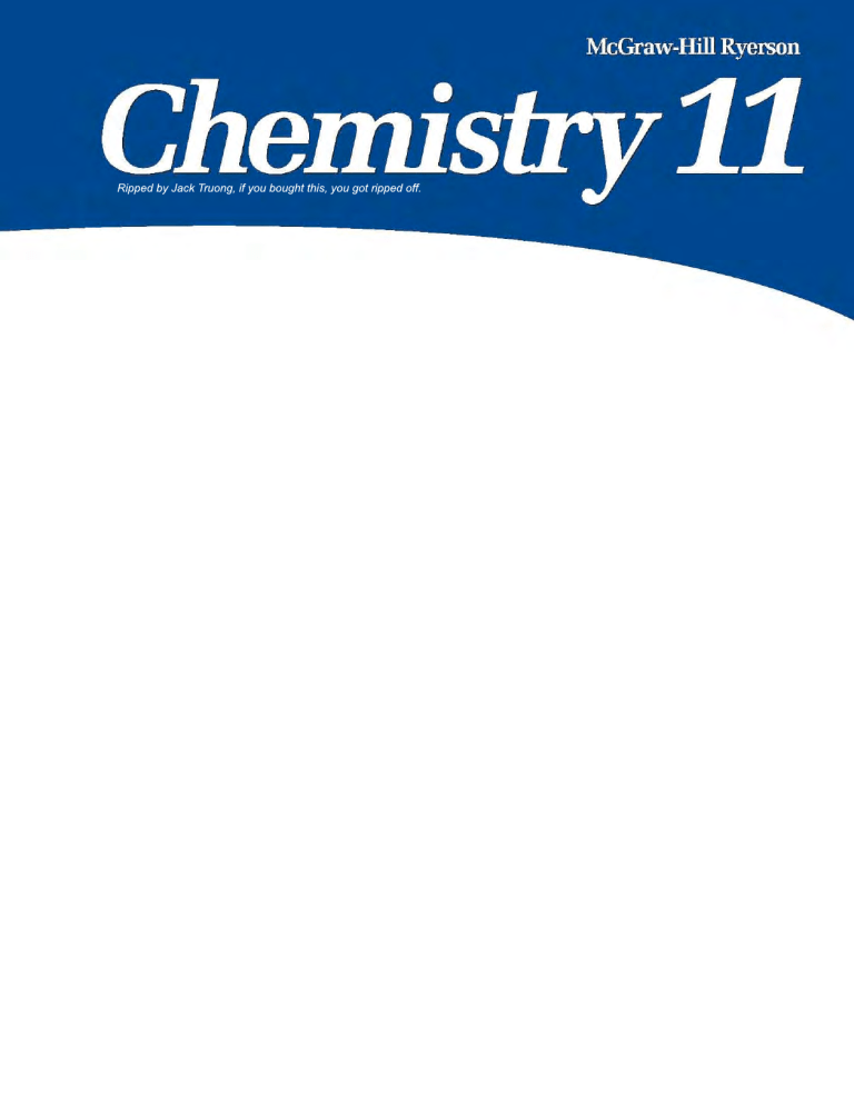 Chemistry Unit 1: Matter and Chemical Bonding Textbook