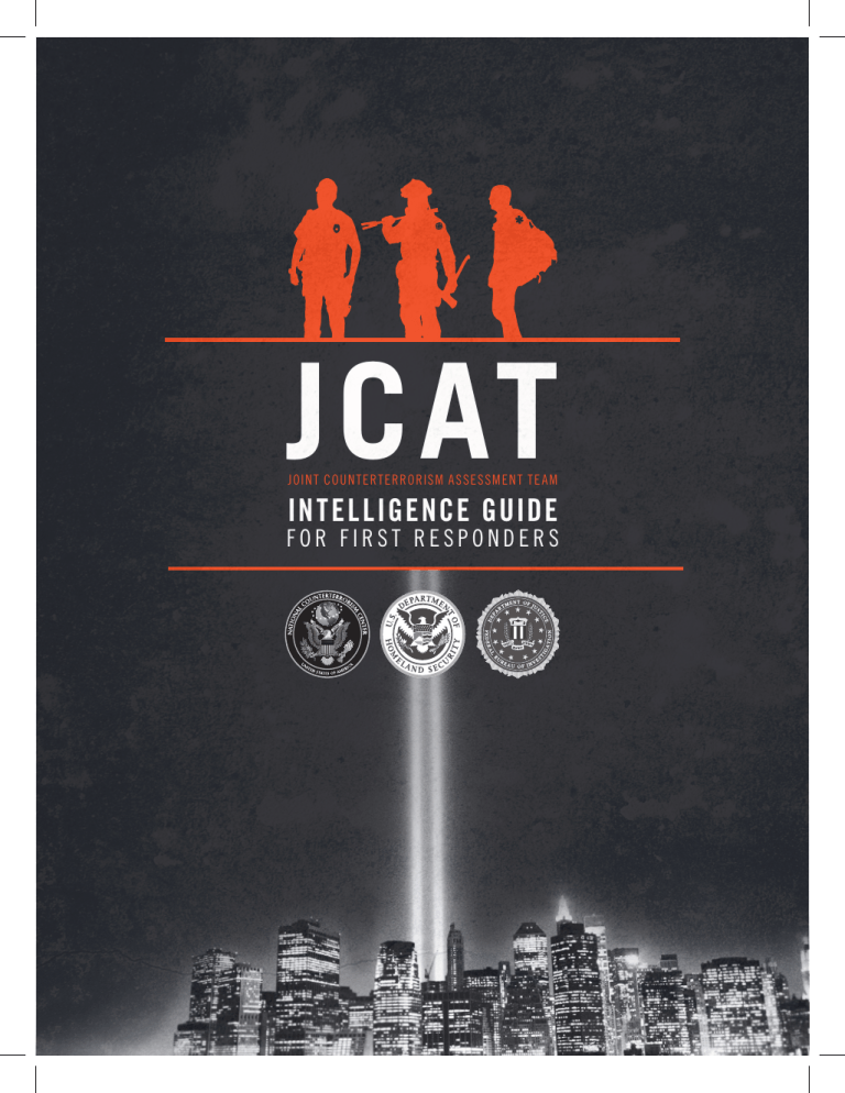 Intelligence Guide for First Responders