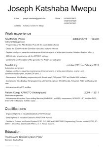 My CV