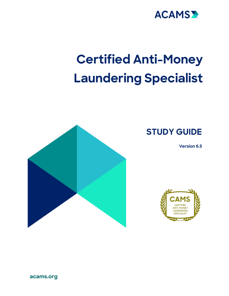 CAMS Certification Study Guide v6.5