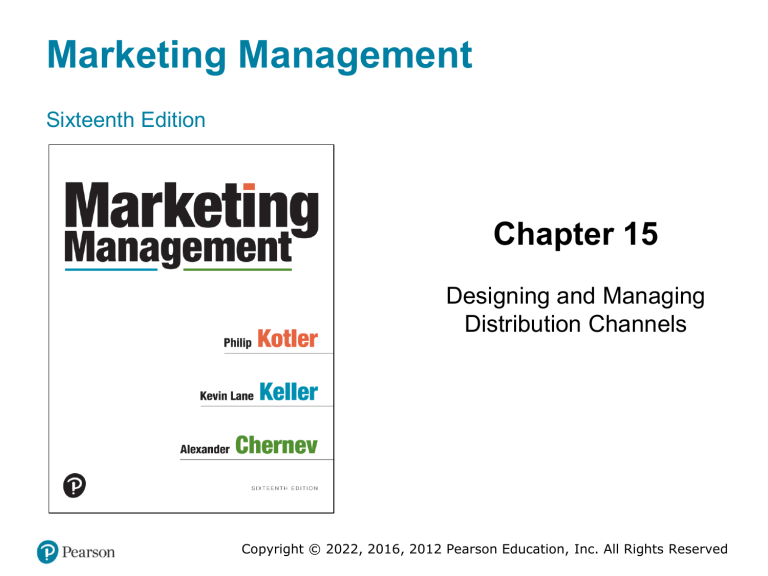 Marketing Management: Distribution Channels Guide