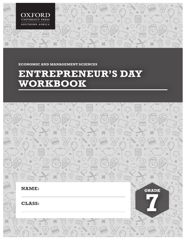 4 EMS Entrepreneurs Day Workbook Grade 7